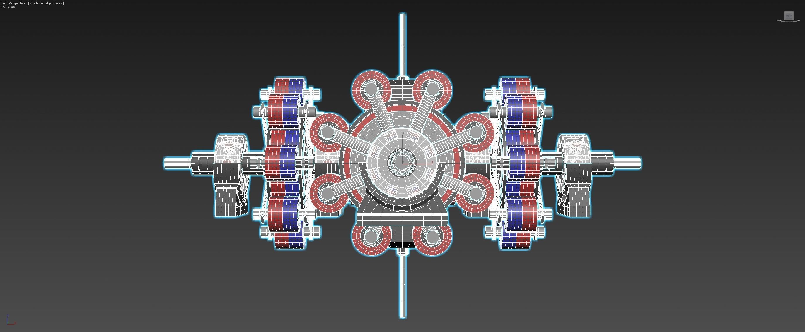 6D Suspended Inverted Magnetic Coupling - Concept 3D model | CGTrader