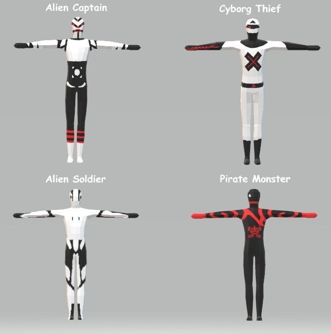 TABS Wobblers Pack free 3D model | CGTrader