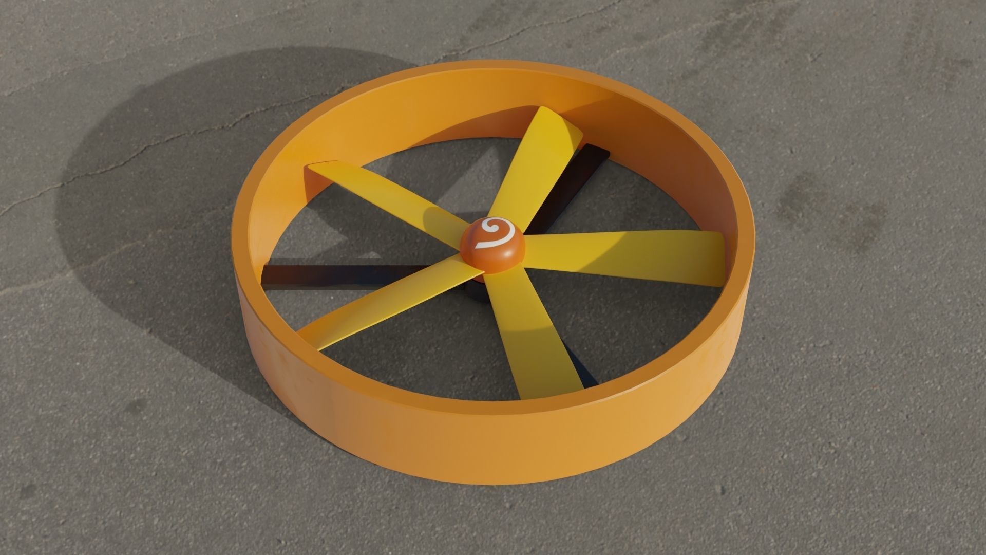 3D model Turbine propeller wheel VR / AR / low-poly | CGTrader