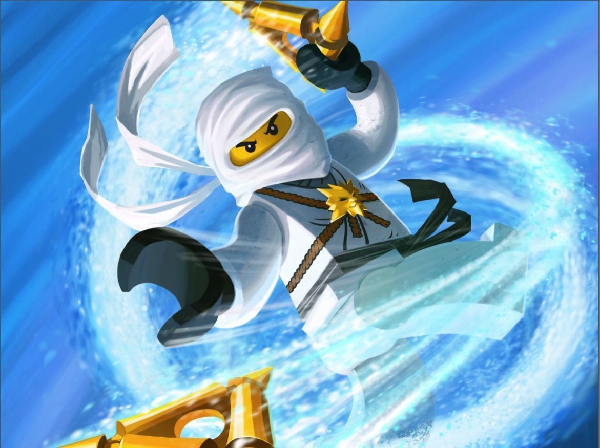 Zane The White Ninja Ninjago 3D model | CGTrader