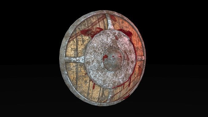 3D model Low Poly War Shield VR / AR / low-poly | CGTrader