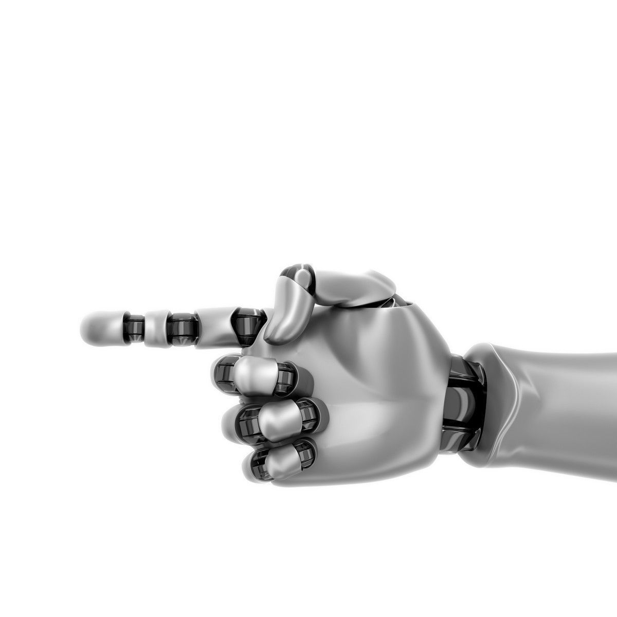 Robot Hand Rigged Animated 3D model animated rigged | CGTrader