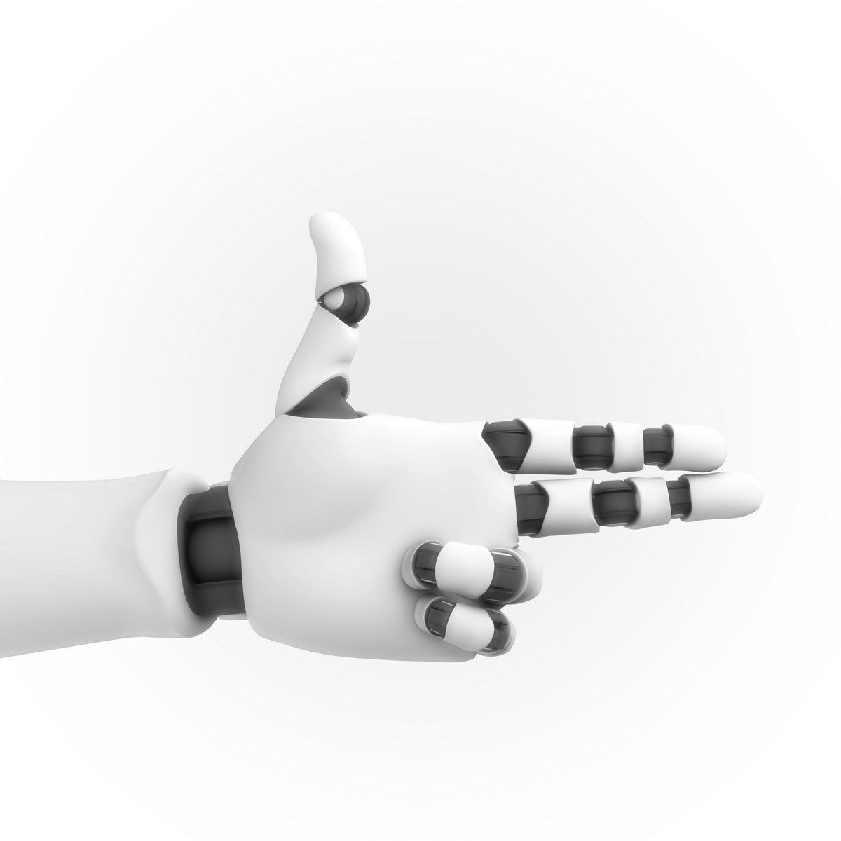 Robot Hand Rigged Animated 3D Model animated rigged MAX | CGTrader.com