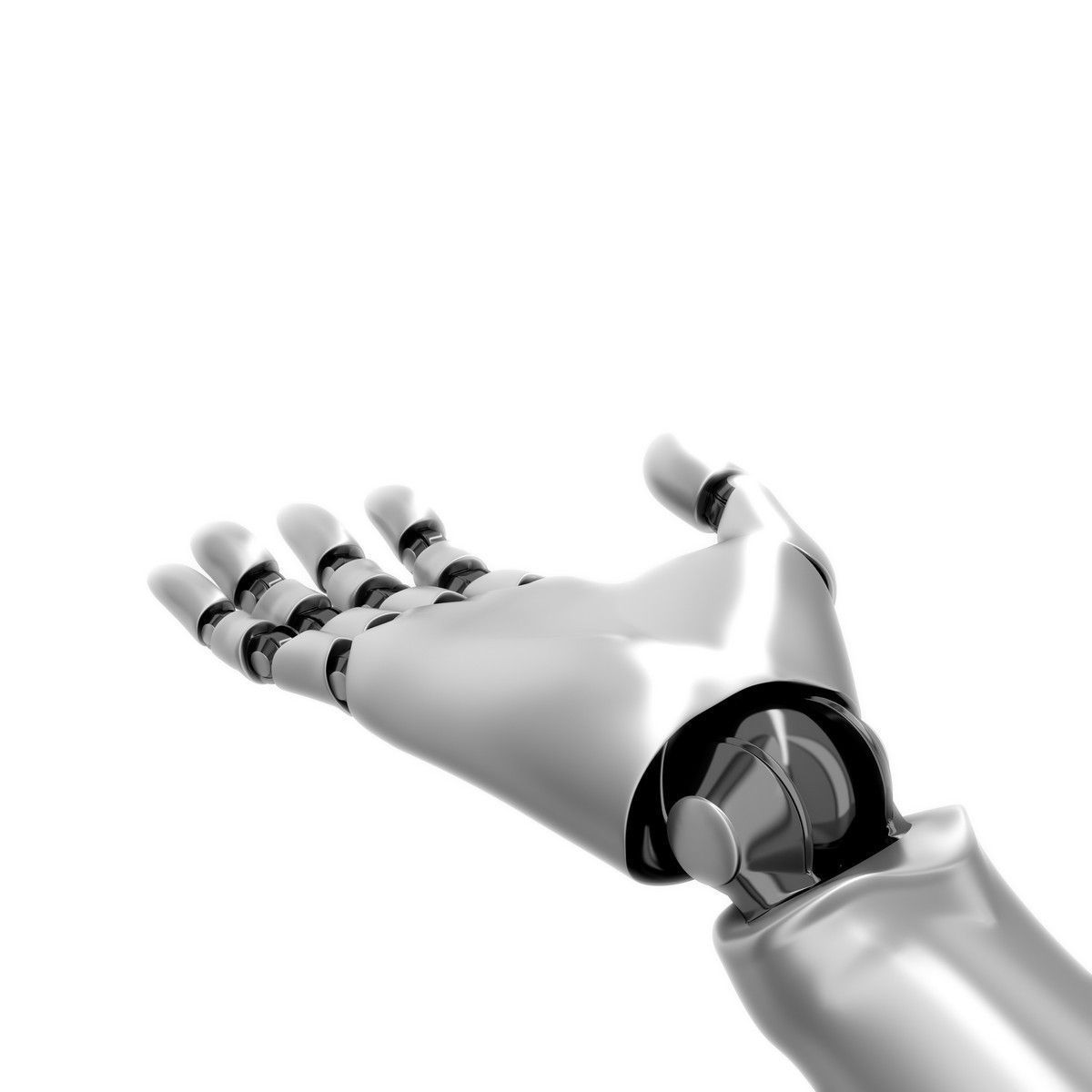 Robot Hand Rigged Animated 3D model animated rigged | CGTrader