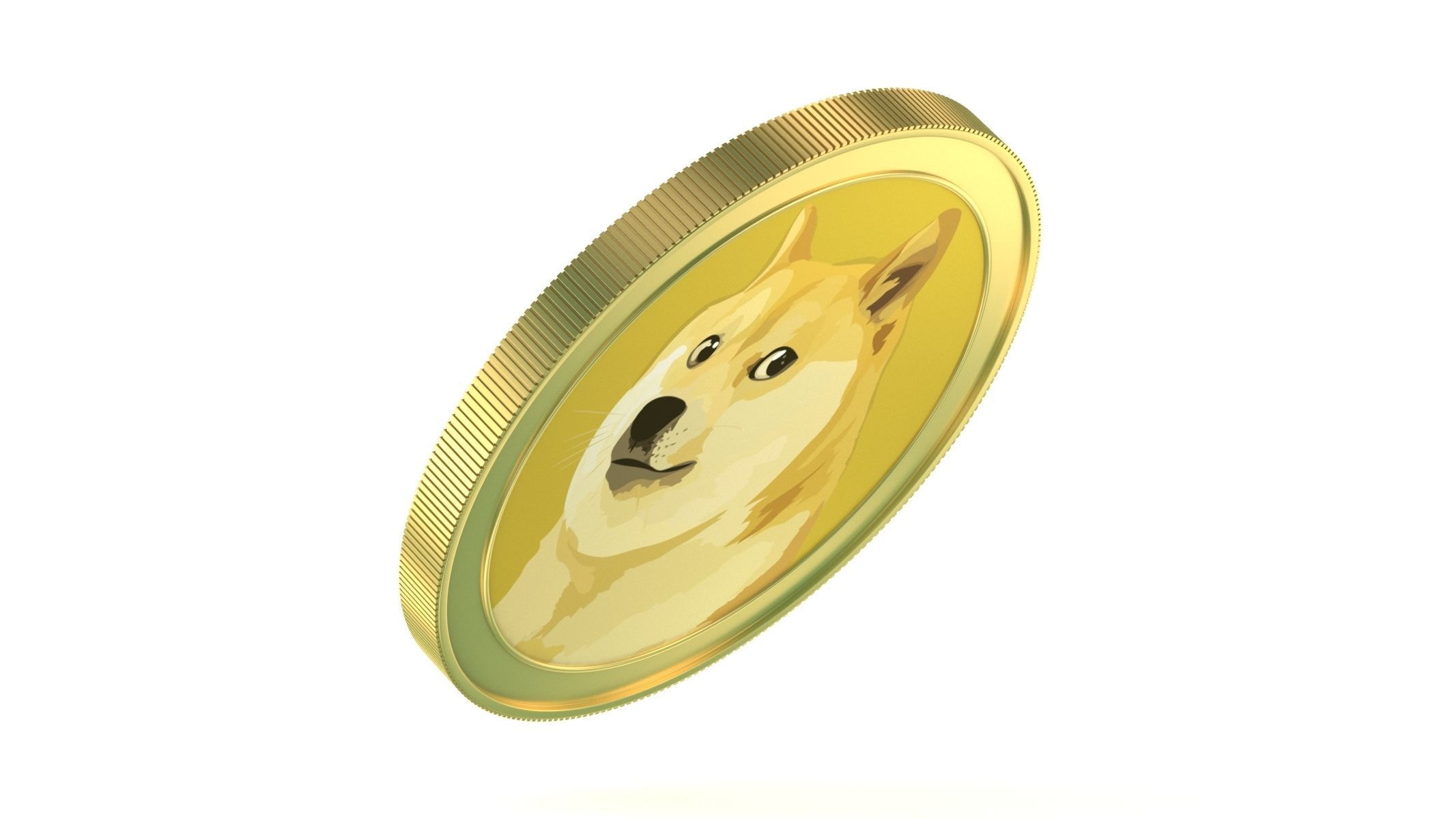 Dodge Coin 3D model | CGTrader