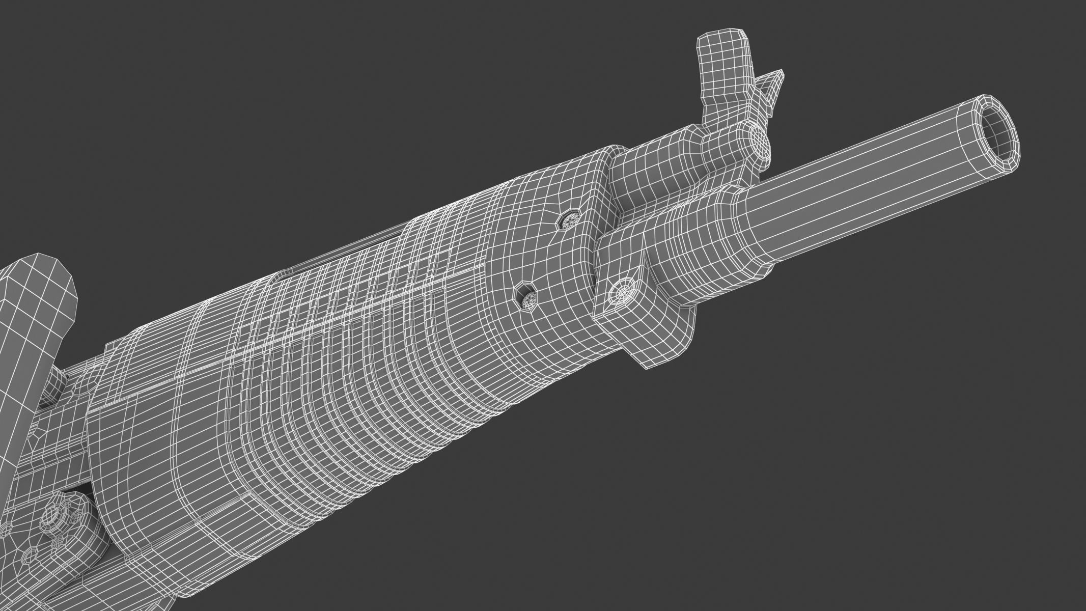 FAMAE SAF 3D model | CGTrader