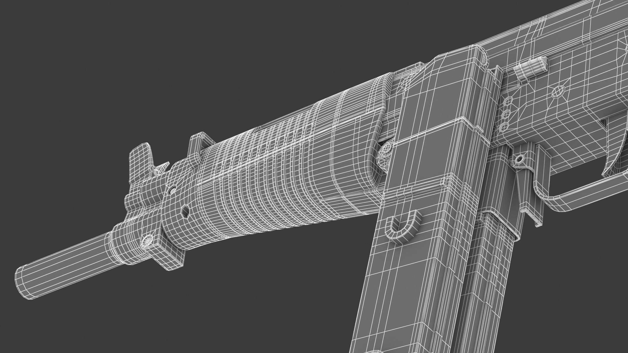 FAMAE SAF 3D model | CGTrader