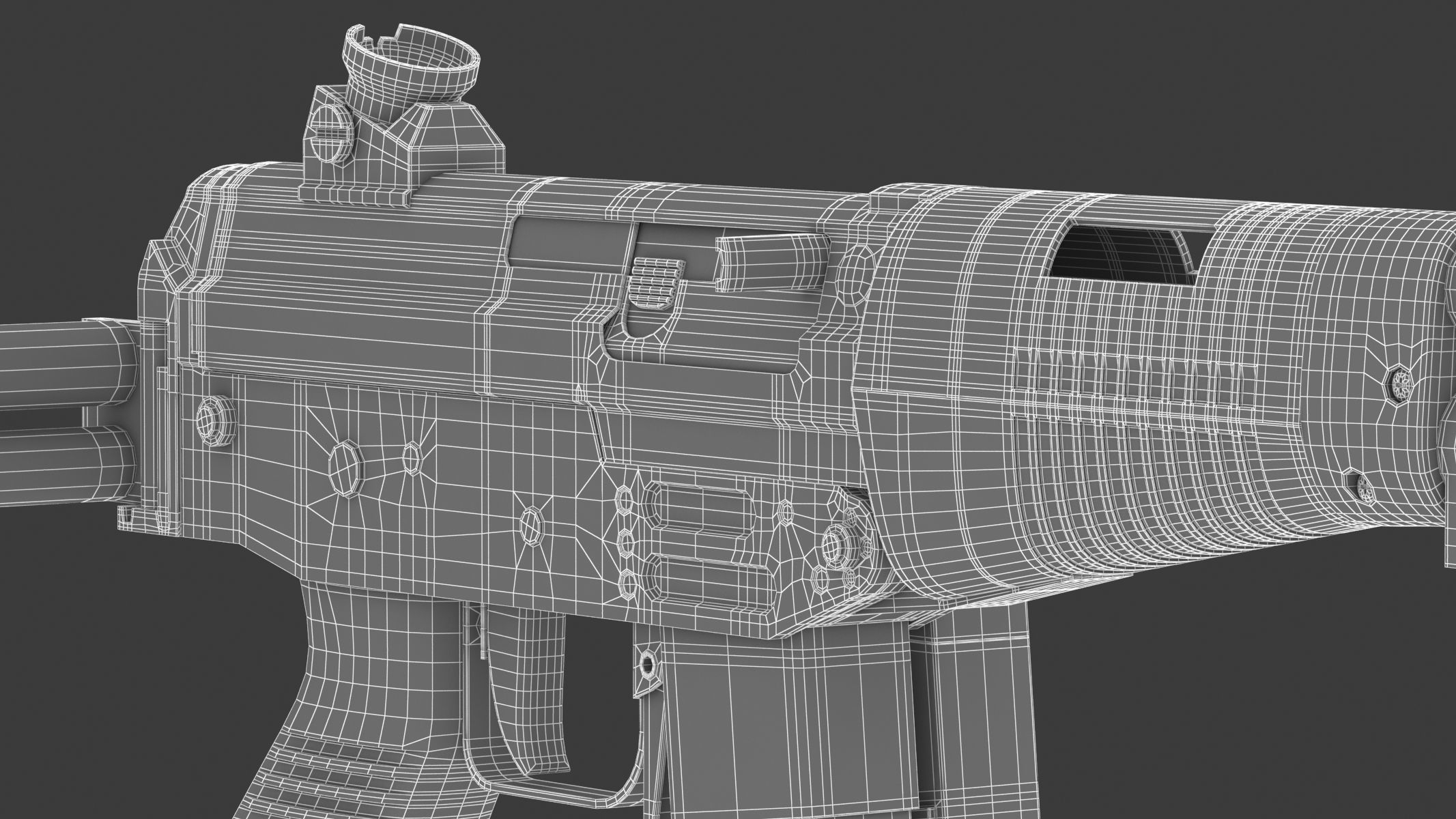 FAMAE SAF 3D model | CGTrader