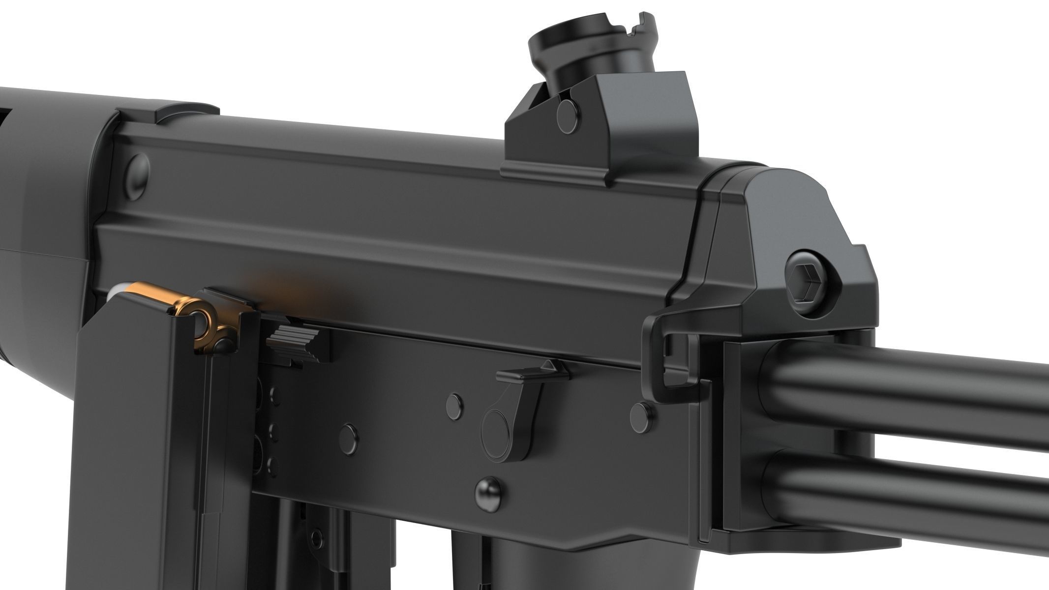FAMAE SAF 3D model | CGTrader