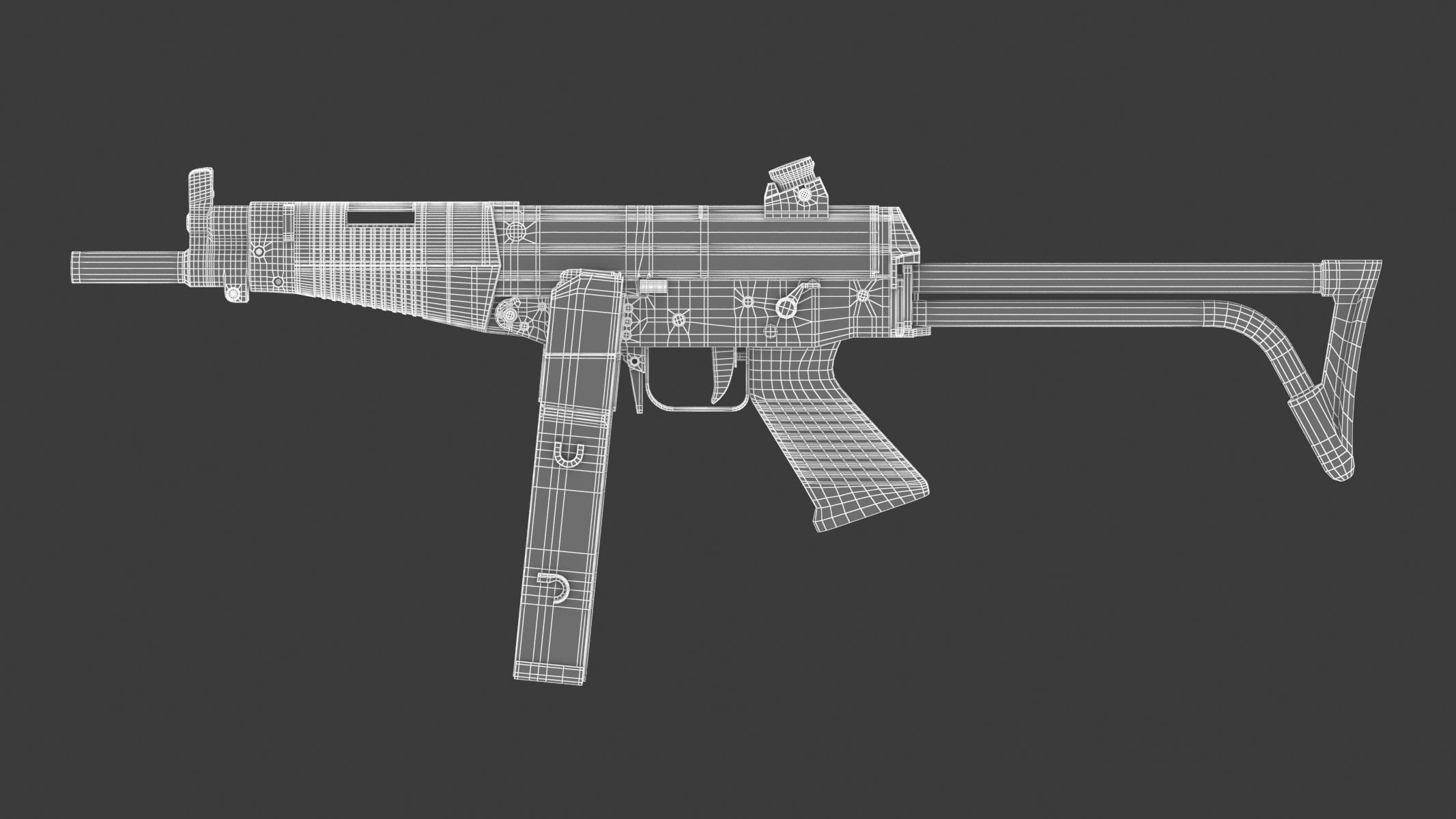 FAMAE SAF 3D model | CGTrader