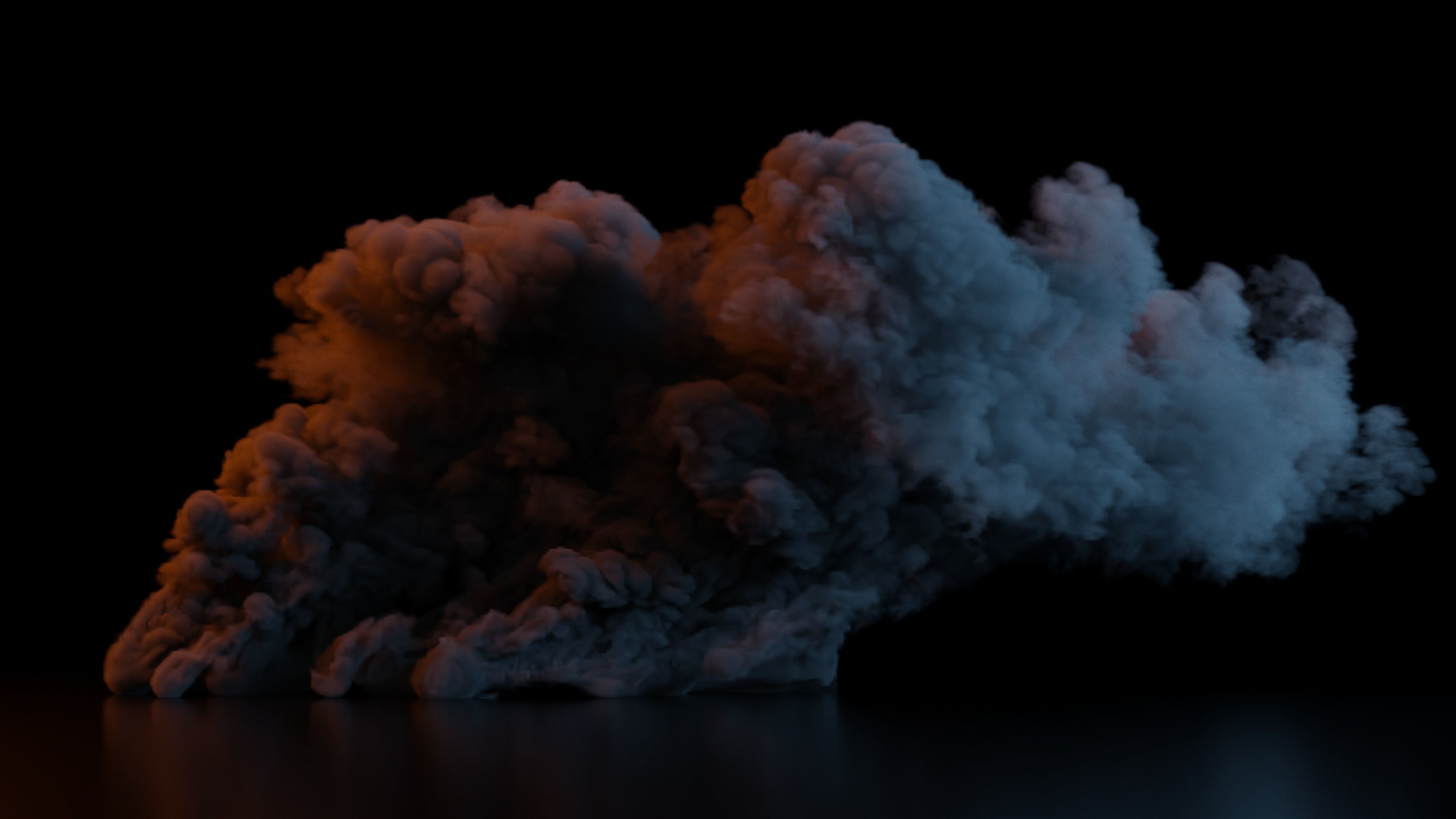 Rising Smoke 3D model animated | CGTrader