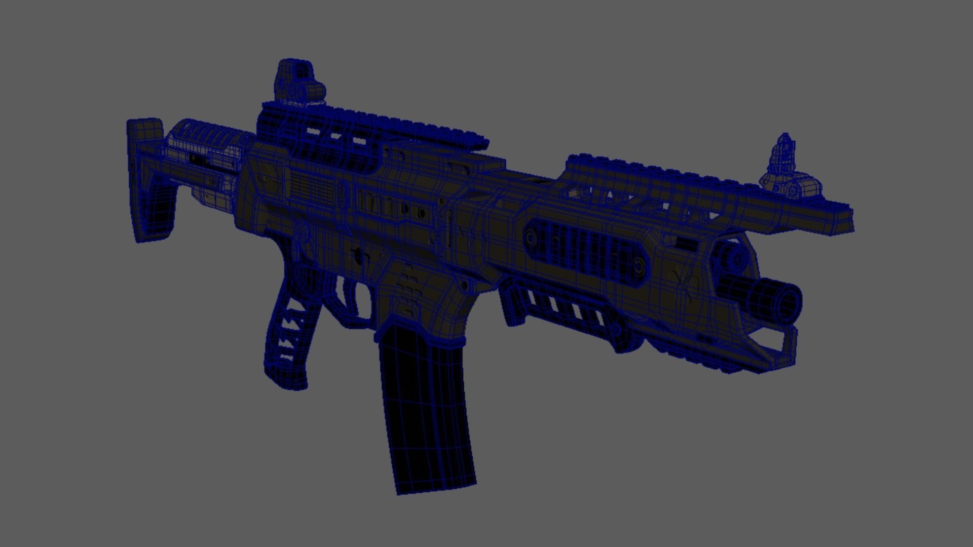 rifle gun 3D model | CGTrader