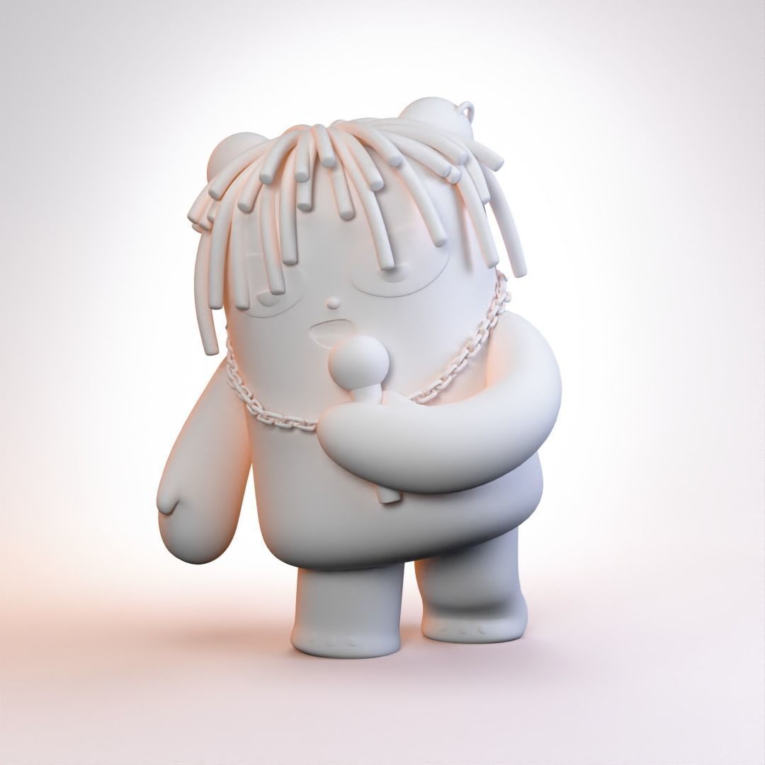 Panda Rapper 3D model 3D printable | CGTrader