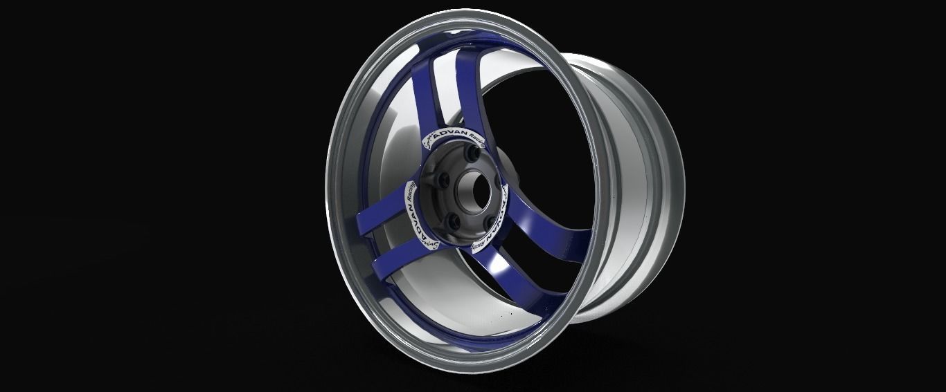 Super ADVAN RACING Ver II 3D model | CGTrader