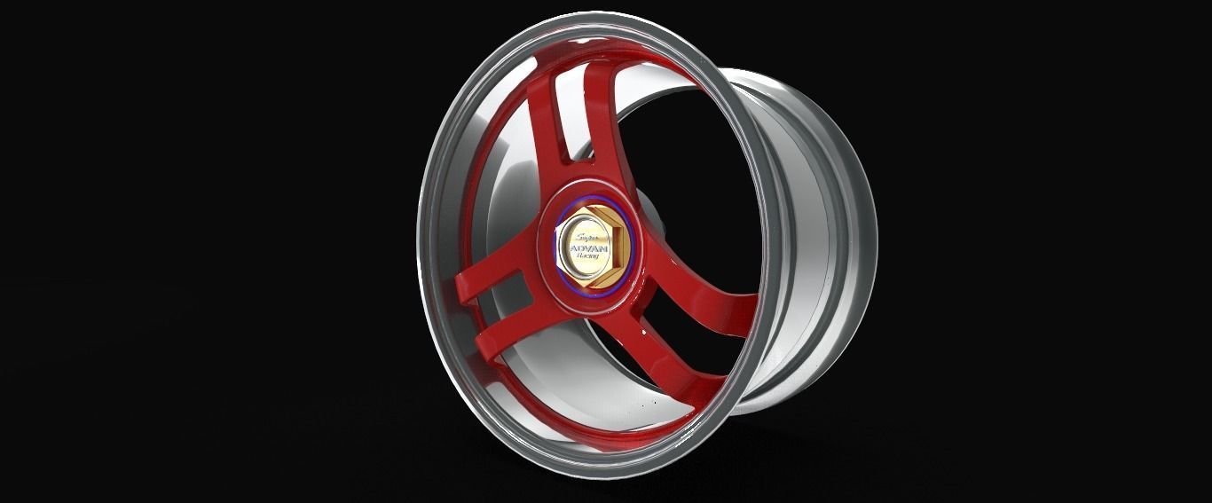 Super ADVAN RACING Ver II 3D model | CGTrader