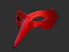 Persona 5 Crow Red Mask - Anime Cosplay - Halloween Helmet 3D model 3D ...