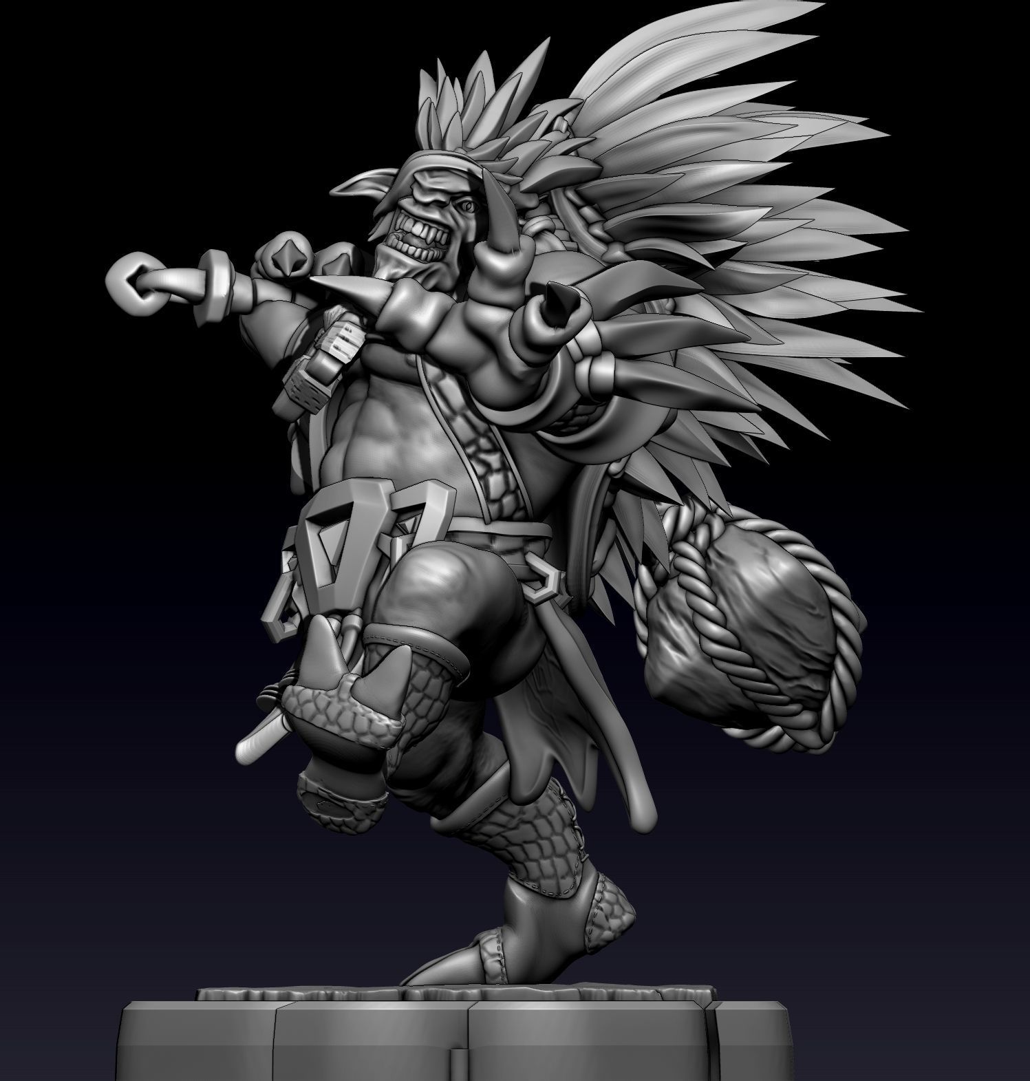 DOTA 2 BRISTLEBACK 3D model 3D printable | CGTrader