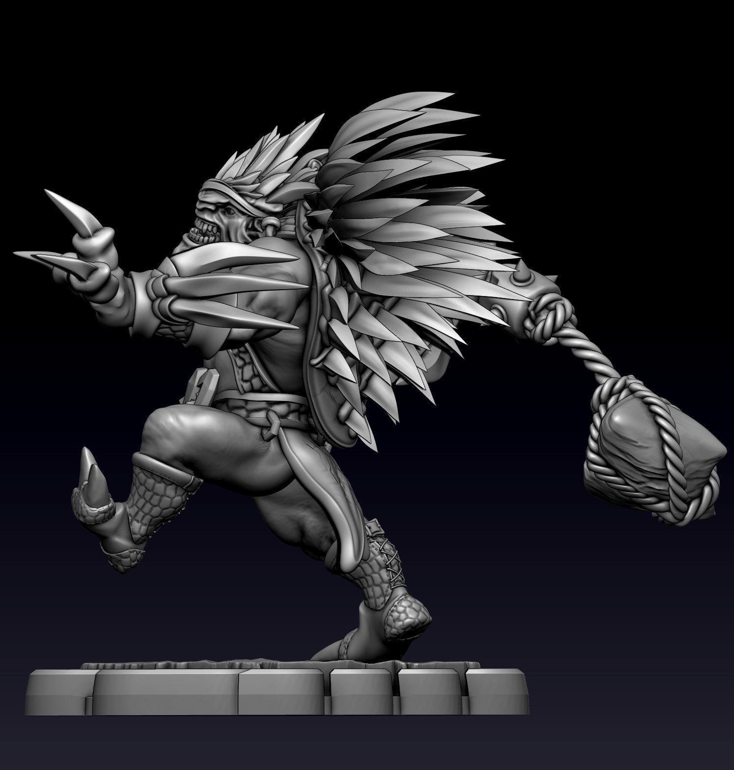 DOTA 2 BRISTLEBACK 3D model 3D printable | CGTrader