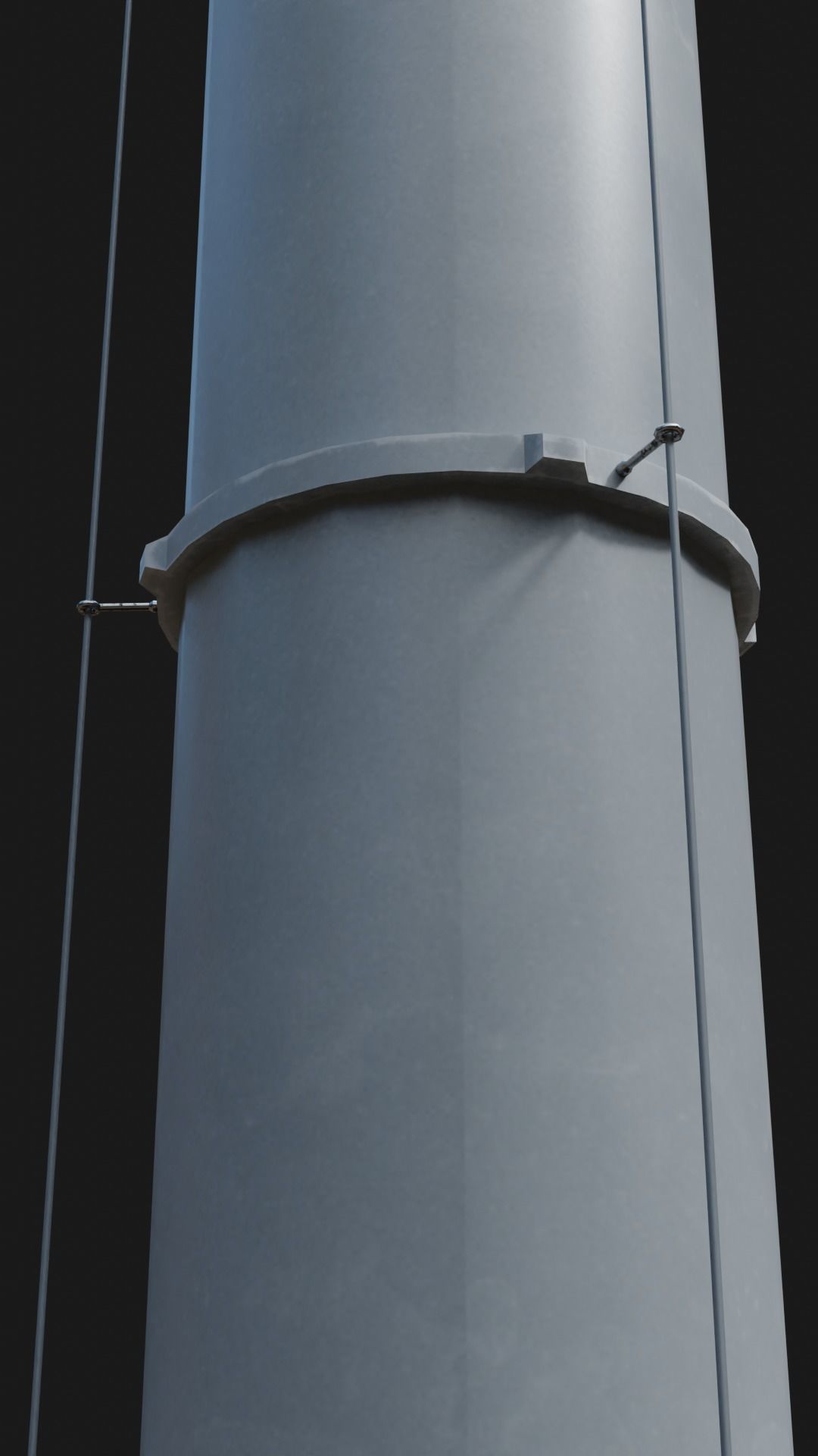 3D model Modern factory chimney VR / AR / low-poly | CGTrader