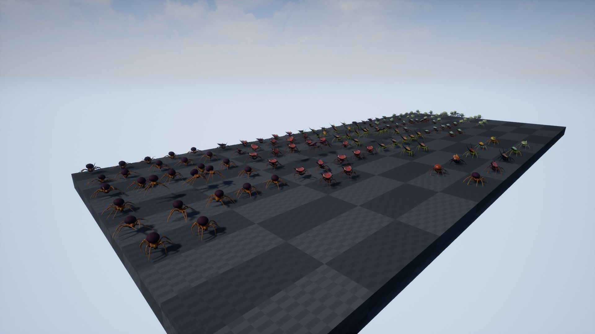 3D model Small Spiders VR / AR / low-poly rigged animated | CGTrader