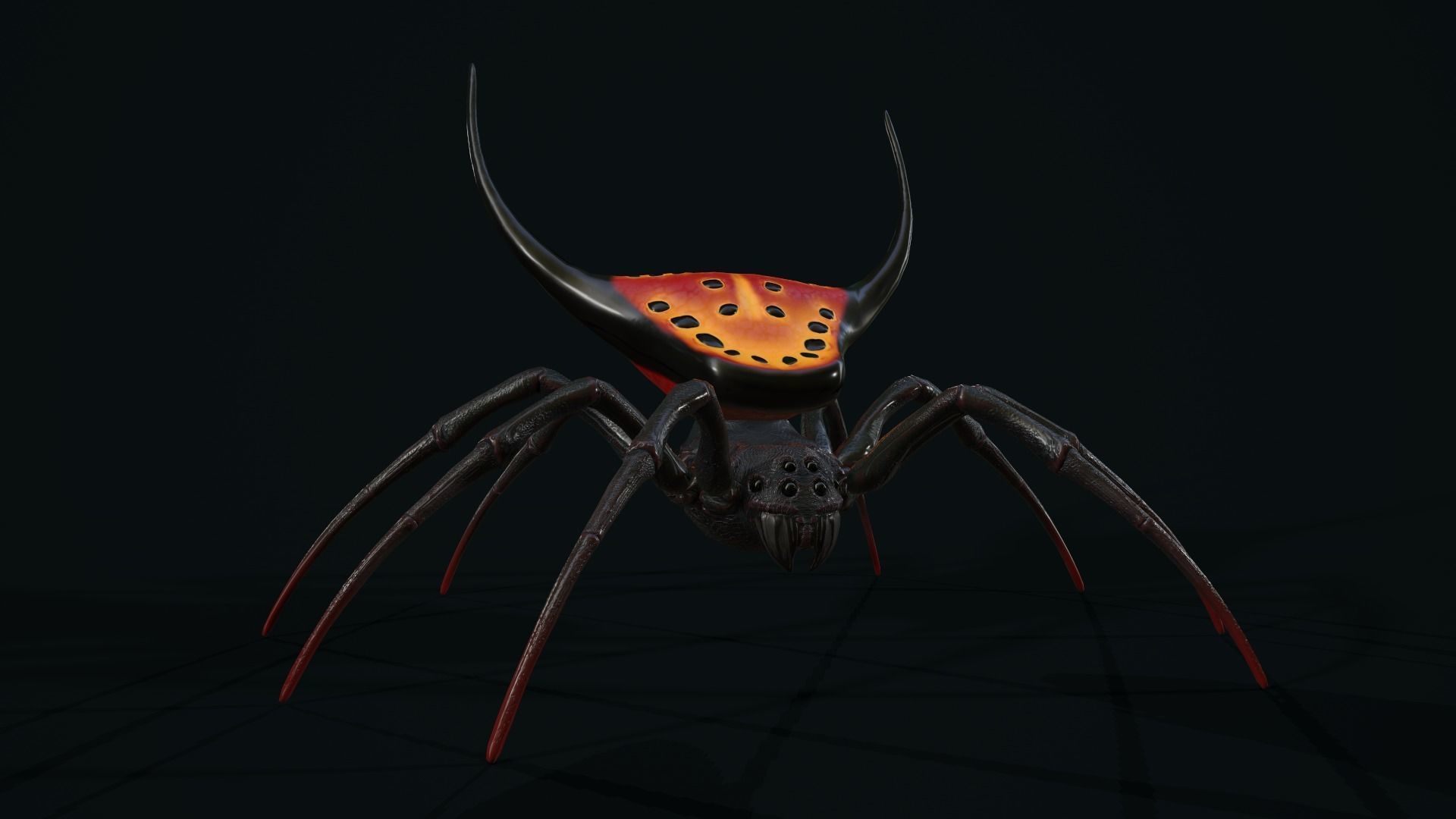 3D model Small Spiders VR / AR / low-poly rigged animated | CGTrader