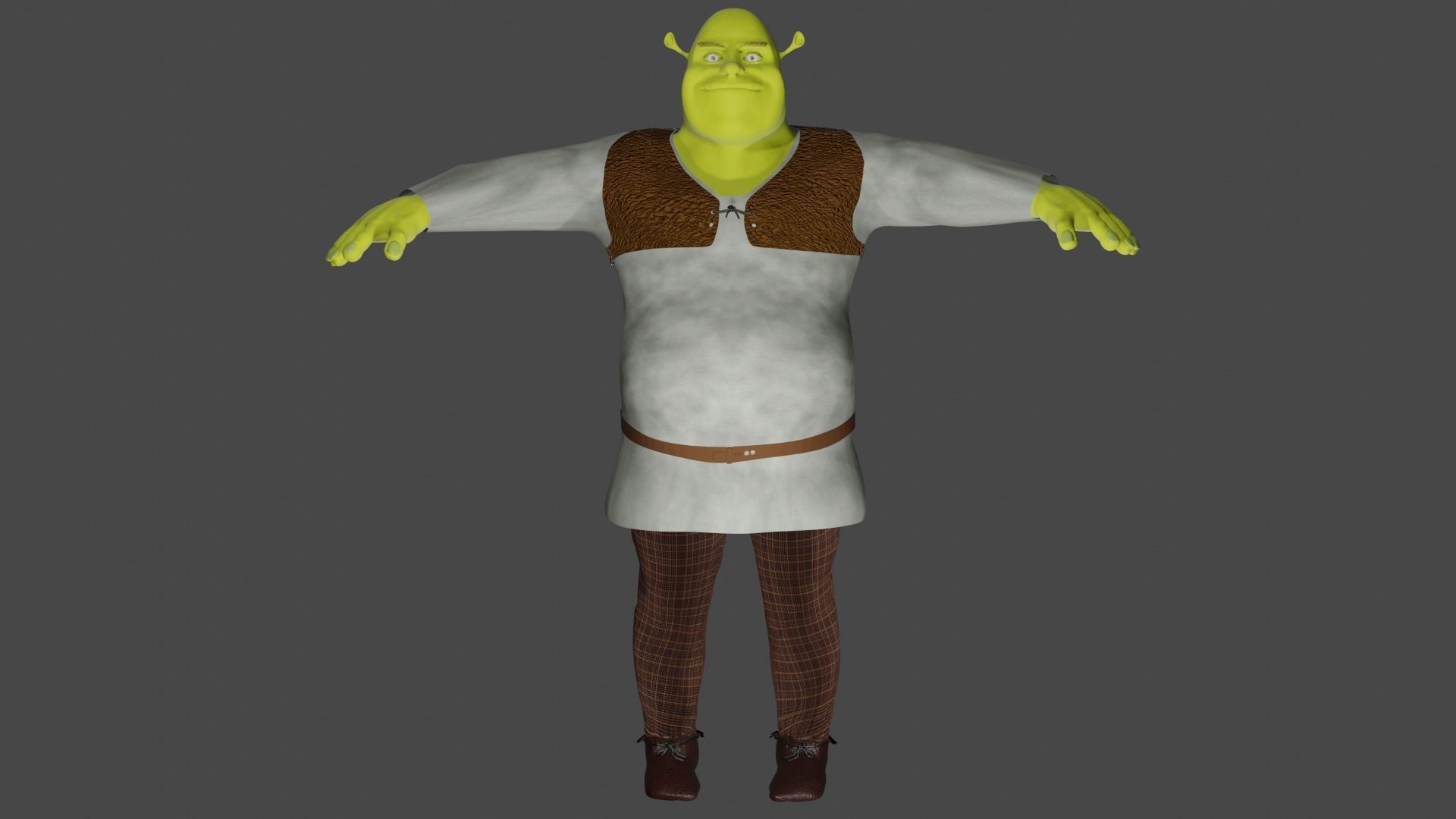 Shrek Highpoly model free 3D model | CGTrader