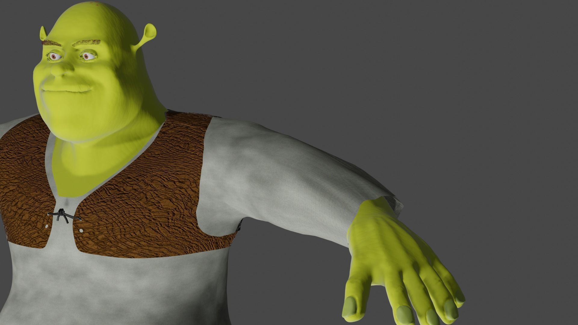 Shrek Highpoly model free 3D model | CGTrader