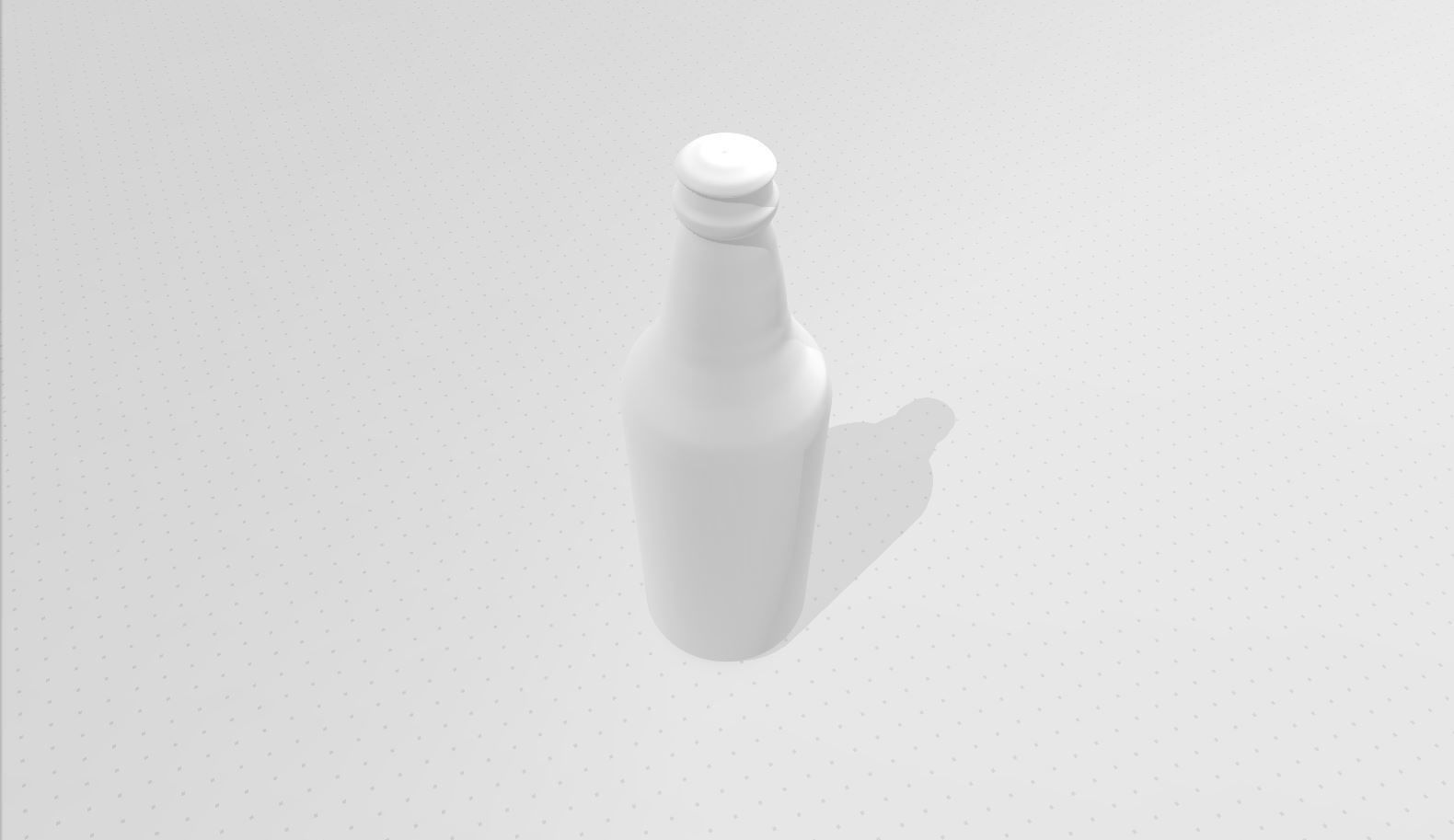 Simple Bottle 3D model rigged | CGTrader