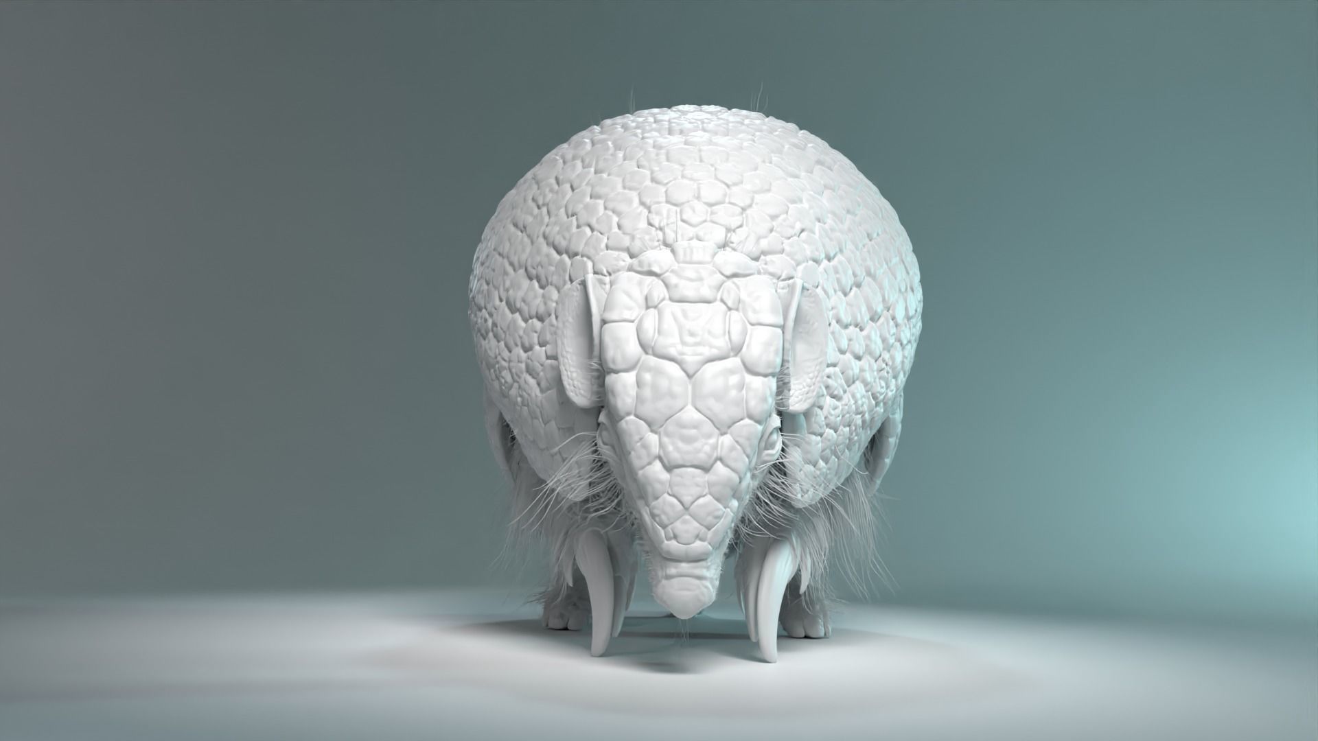 Armadillo Animated VFX Grace 3D model animated rigged | CGTrader