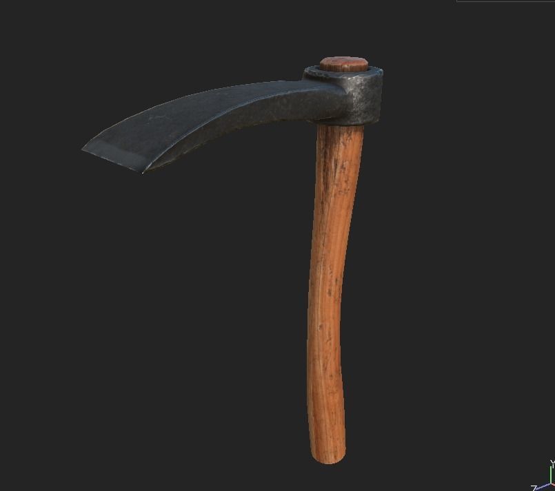 Primitive Axe free VR / AR / low-poly 3D model | CGTrader