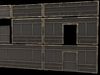 3D model Wall fence - modular Sci fi VR / AR / low-poly | CGTrader