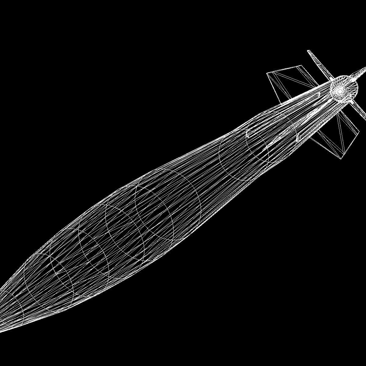 Taer-2 Missile 3D model | CGTrader