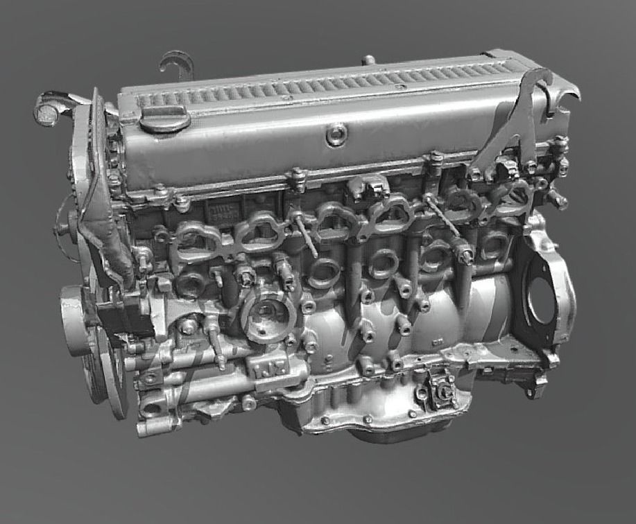 1jz engine 3D model rigged | CGTrader