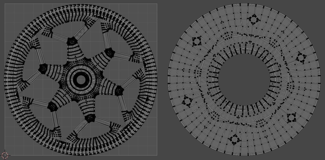 3D model SL061 wheel VR / AR / low-poly | CGTrader