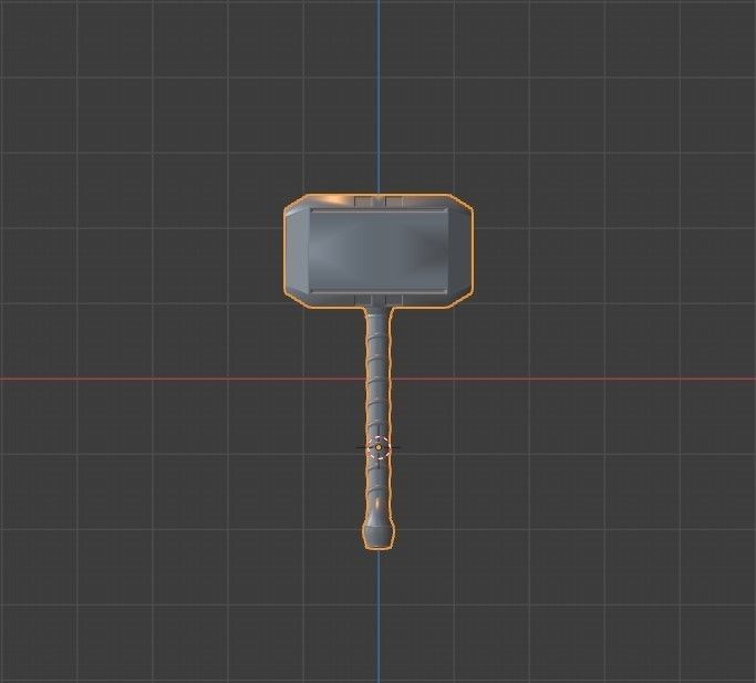 3D model Mjolnir-Thor VR / AR / low-poly | CGTrader