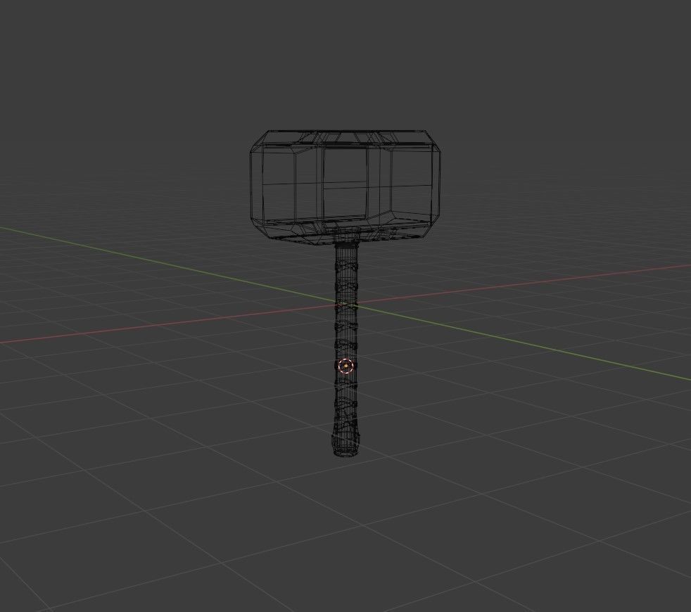 3D model Mjolnir-Thor VR / AR / low-poly | CGTrader