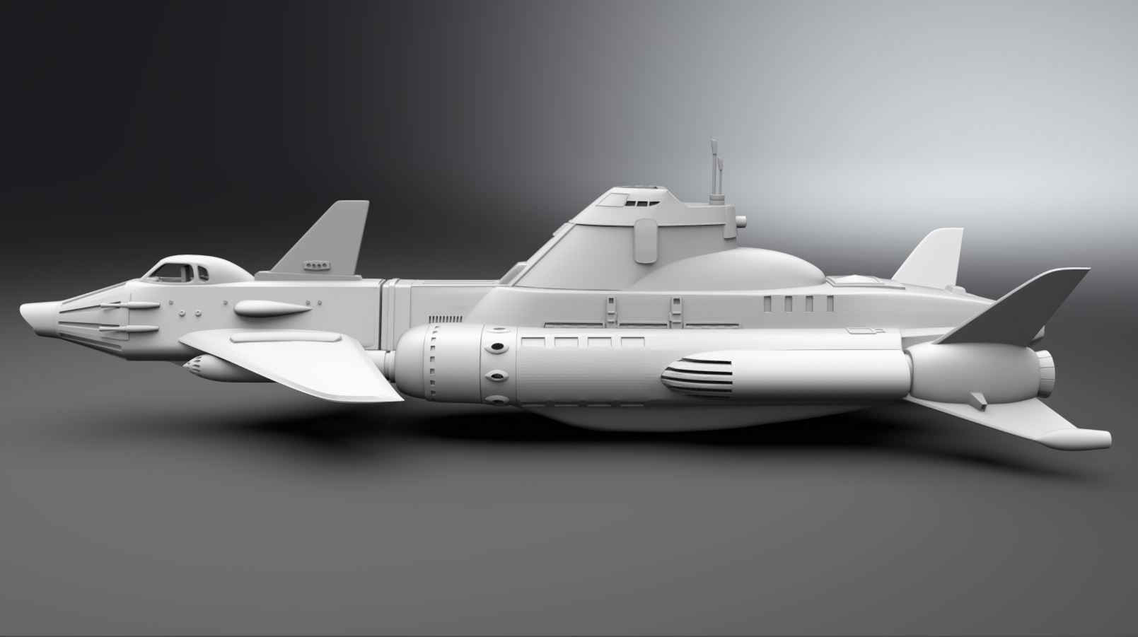 Skydiver One Scale model 3D model 3D printable | CGTrader