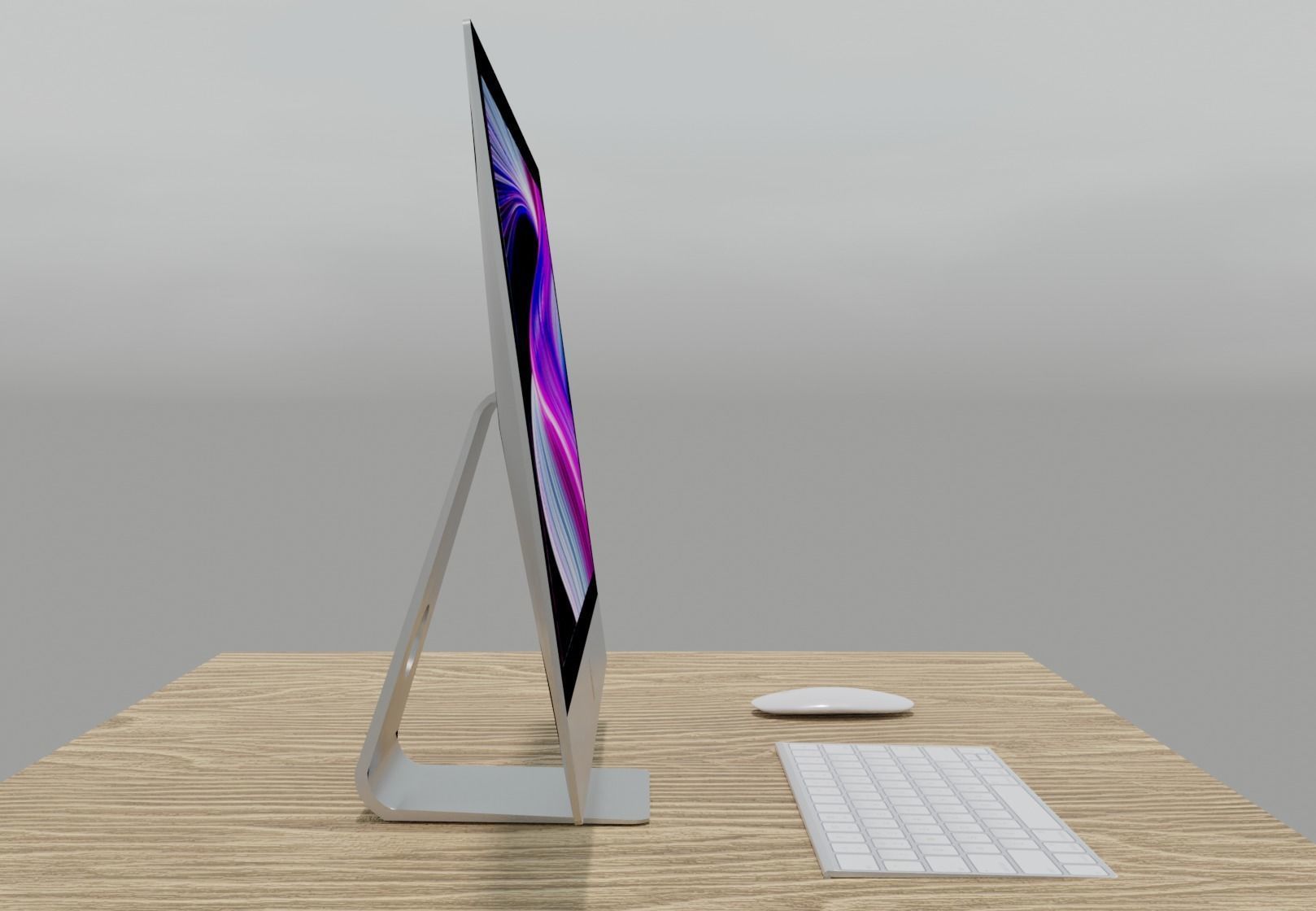 iMac 2020 3D model | CGTrader
