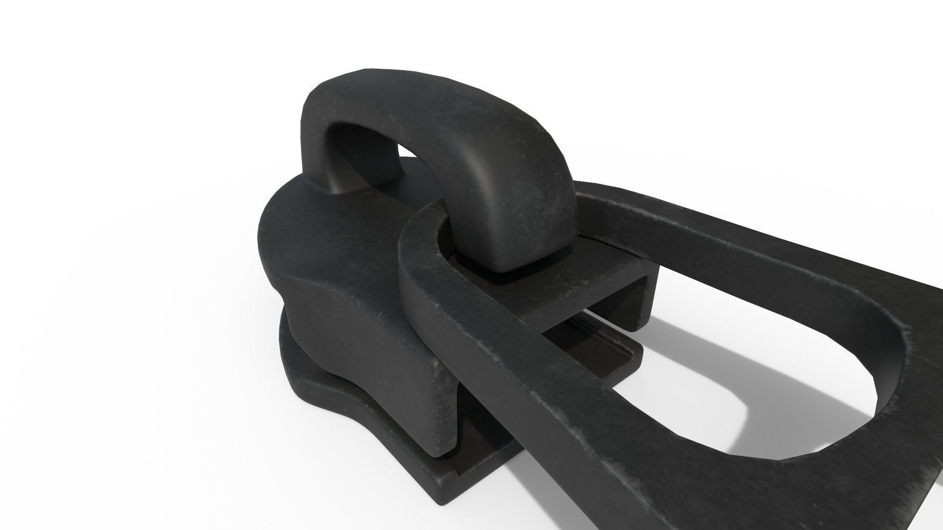 3D model Zipper Puller with Slider 009 VR / AR / low-poly | CGTrader