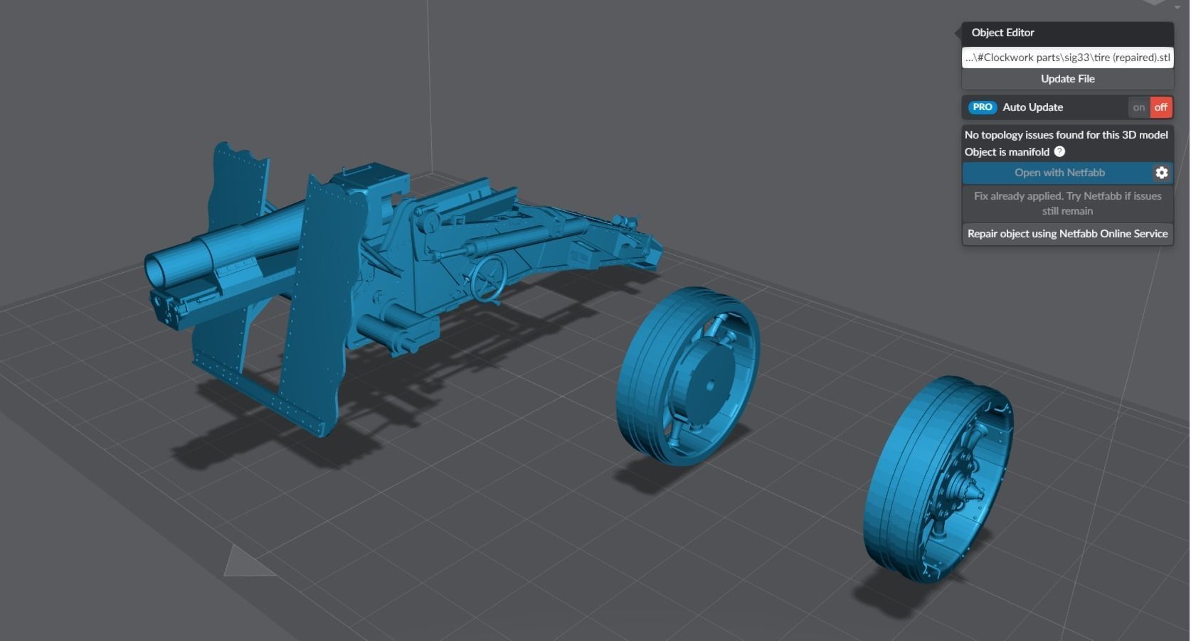 15 cm Sig 33 Scale model 3D model 3D printable | CGTrader
