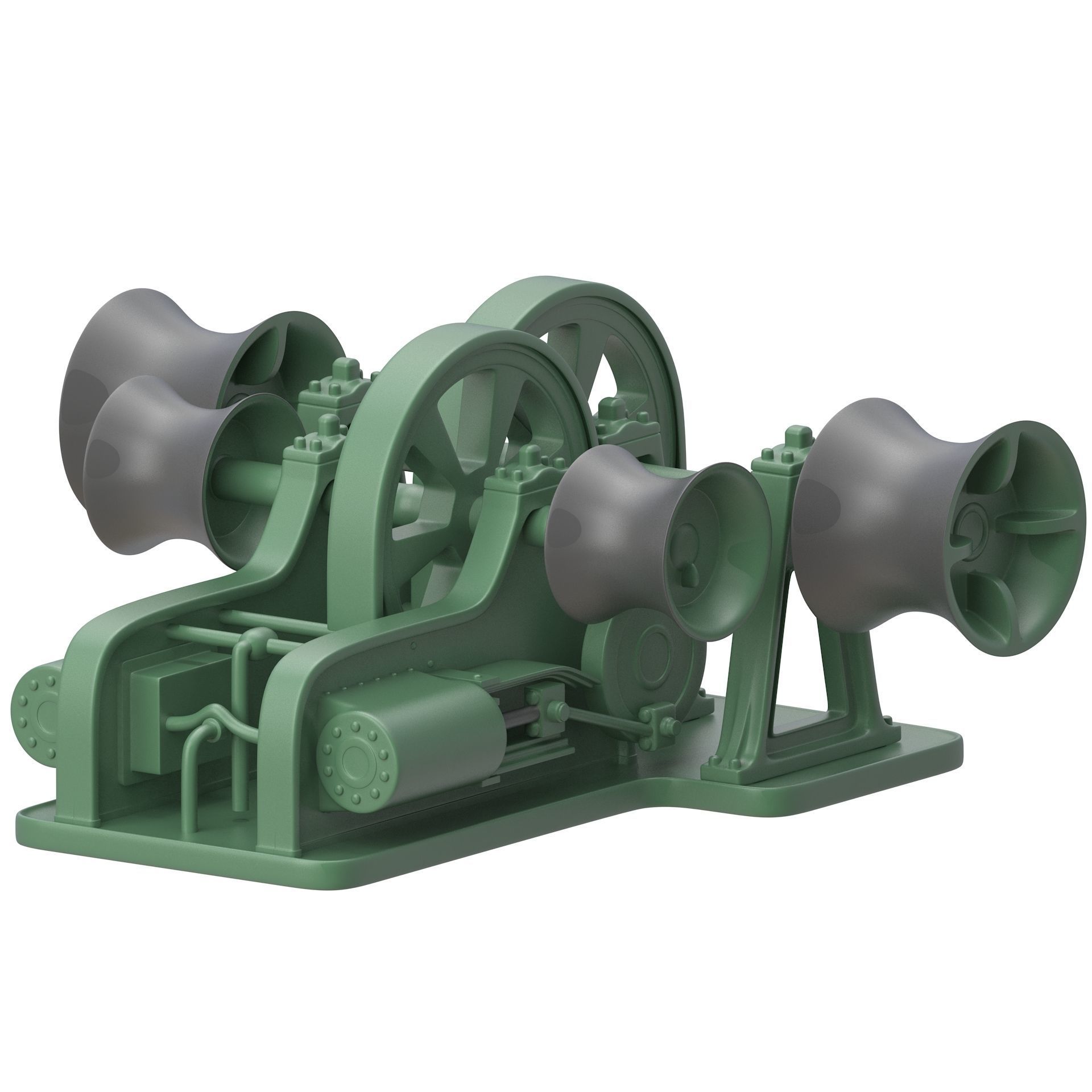 Titanic Steam Winches 3D model | CGTrader