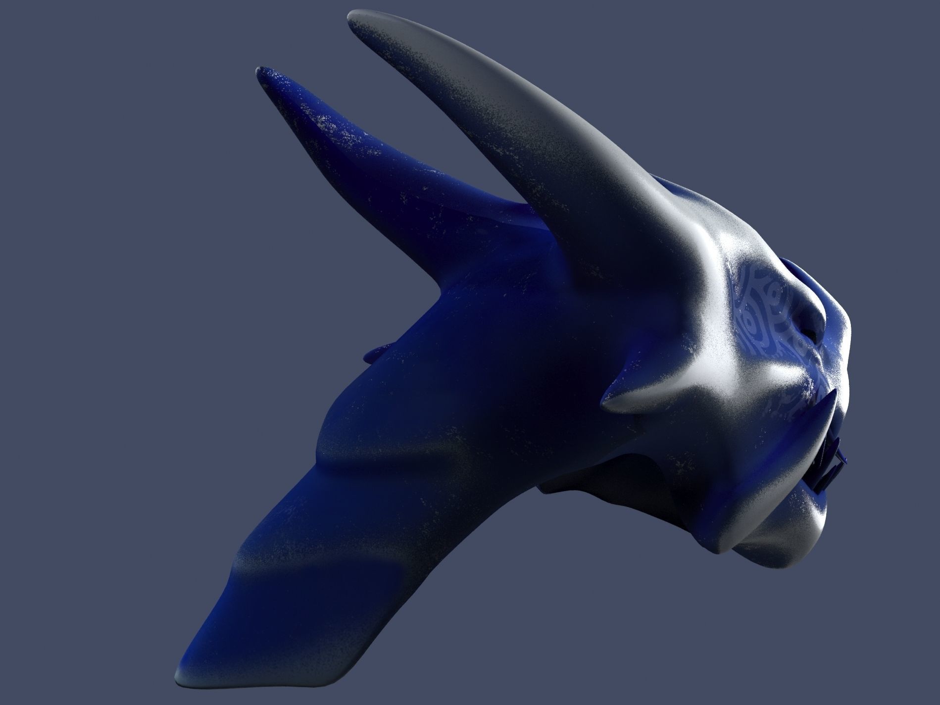 3D model head of the dragon VR / AR / low-poly | CGTrader