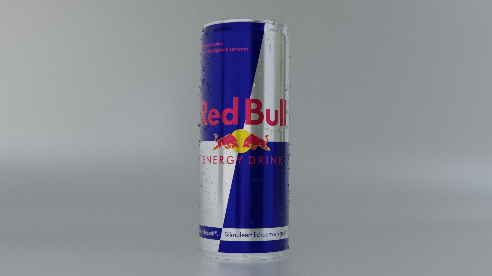 Red Bull Energy Drink 3D model | CGTrader