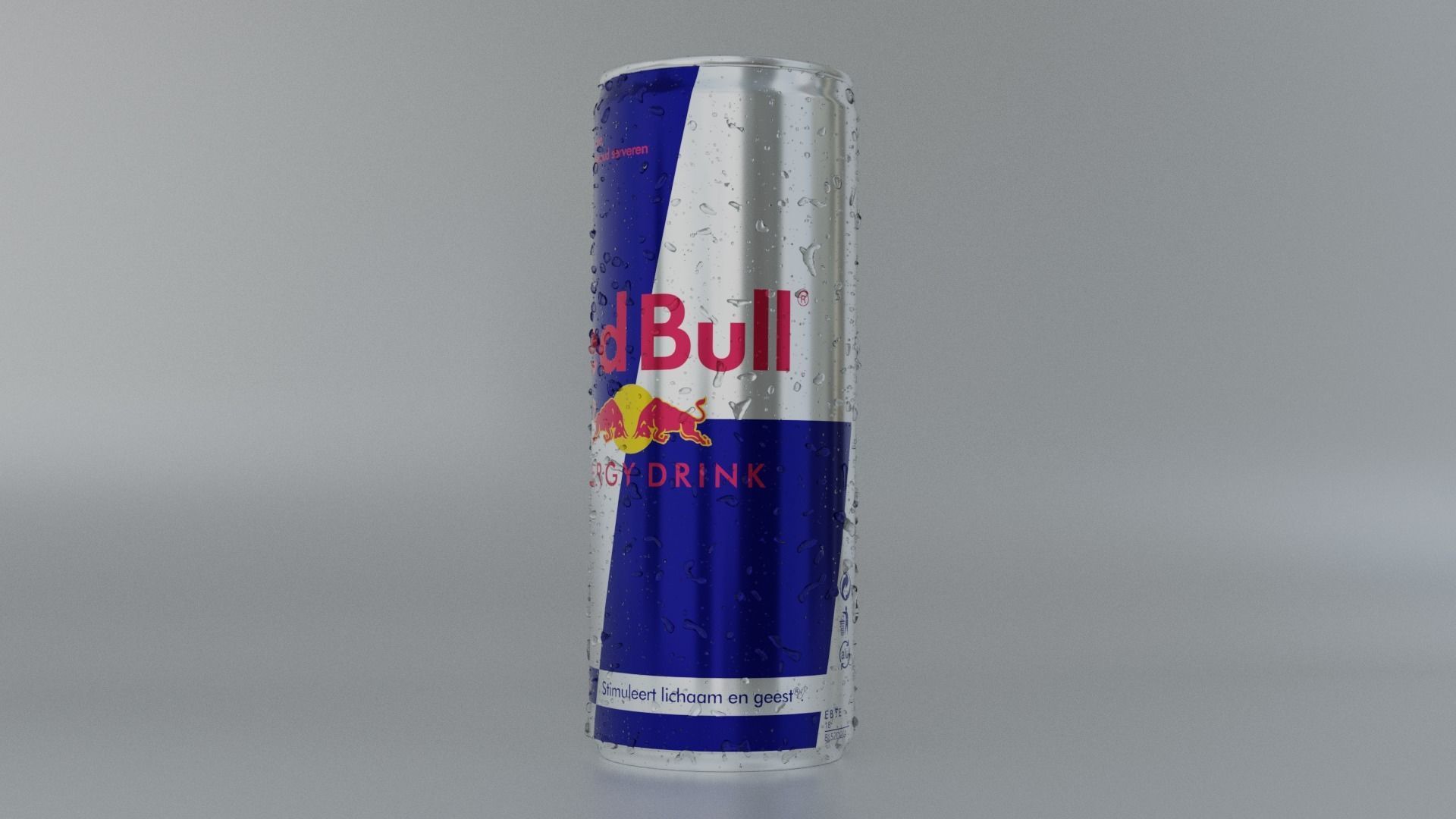 Red Bull Energy Drink 3D model | CGTrader