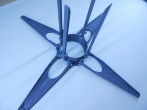 rocket landing gear 3D model 3D printable | CGTrader