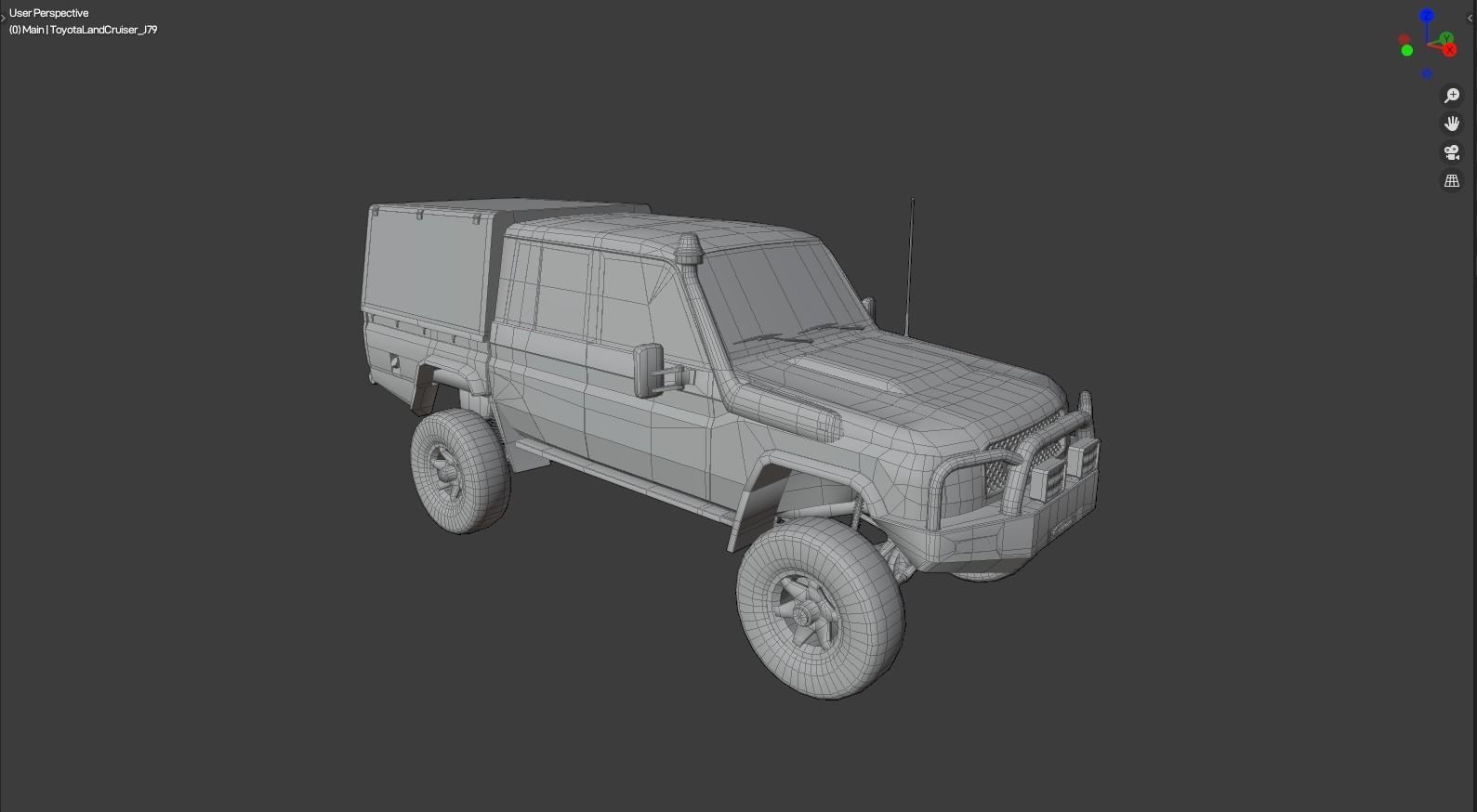 Toyota Land Cruiser 3D model | CGTrader