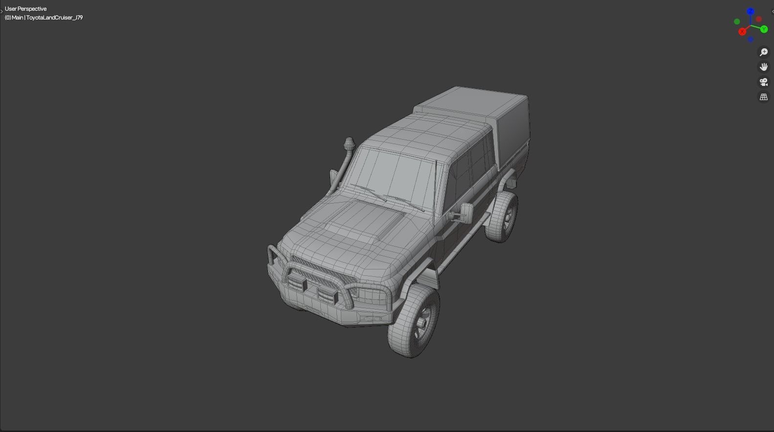 Toyota Land Cruiser 3D model | CGTrader
