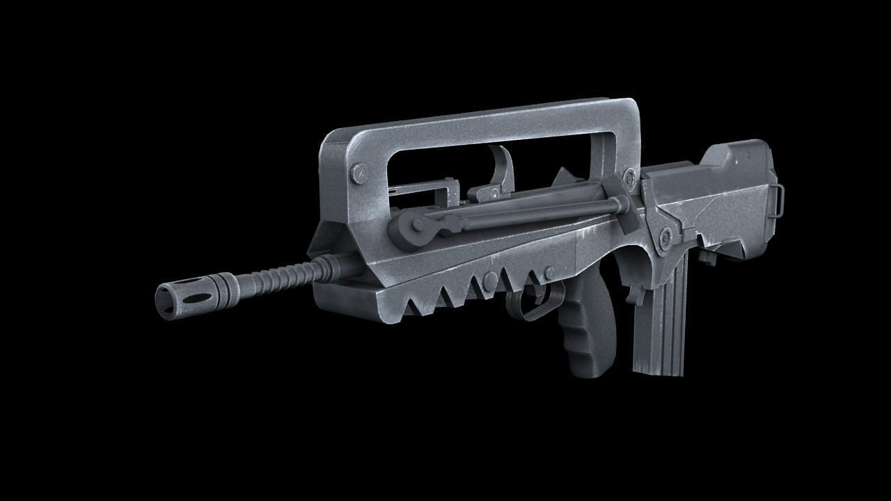 3D model famas gun | CGTrader