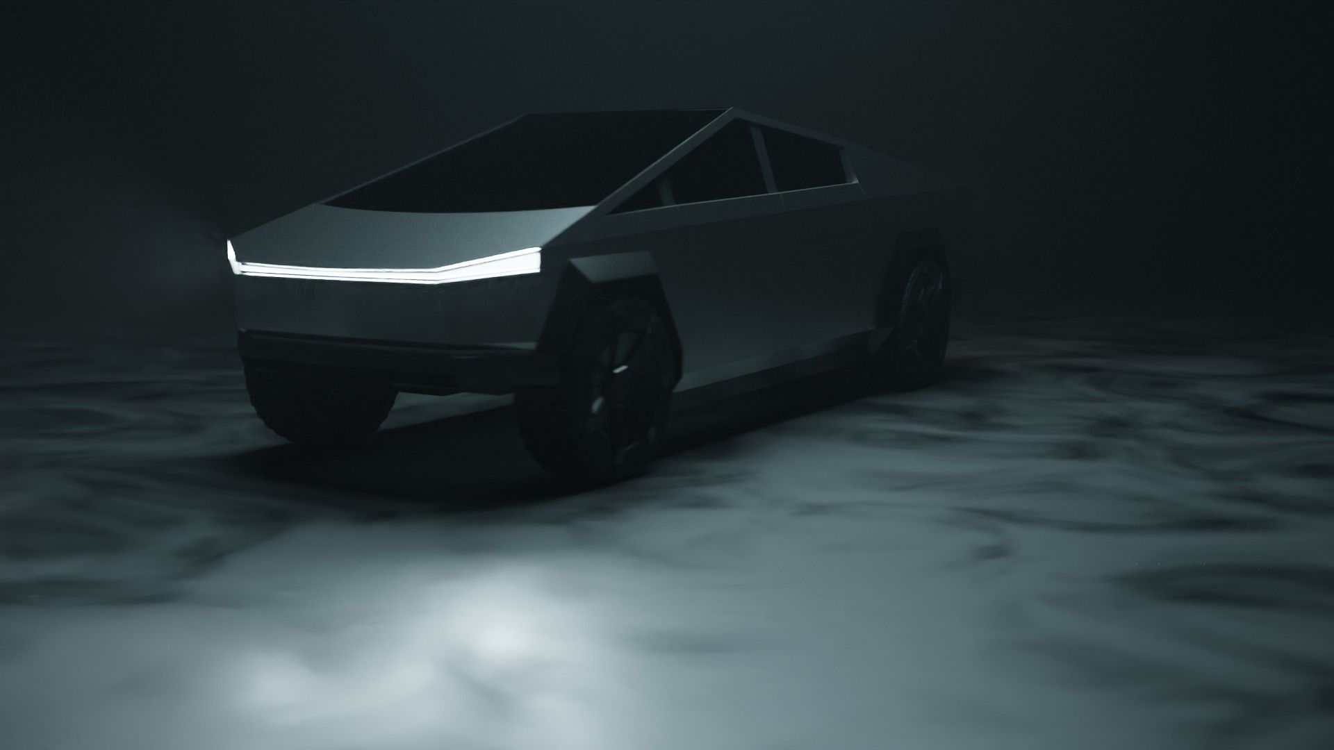 Cybertruck 3D model - unrigged 3D model | CGTrader