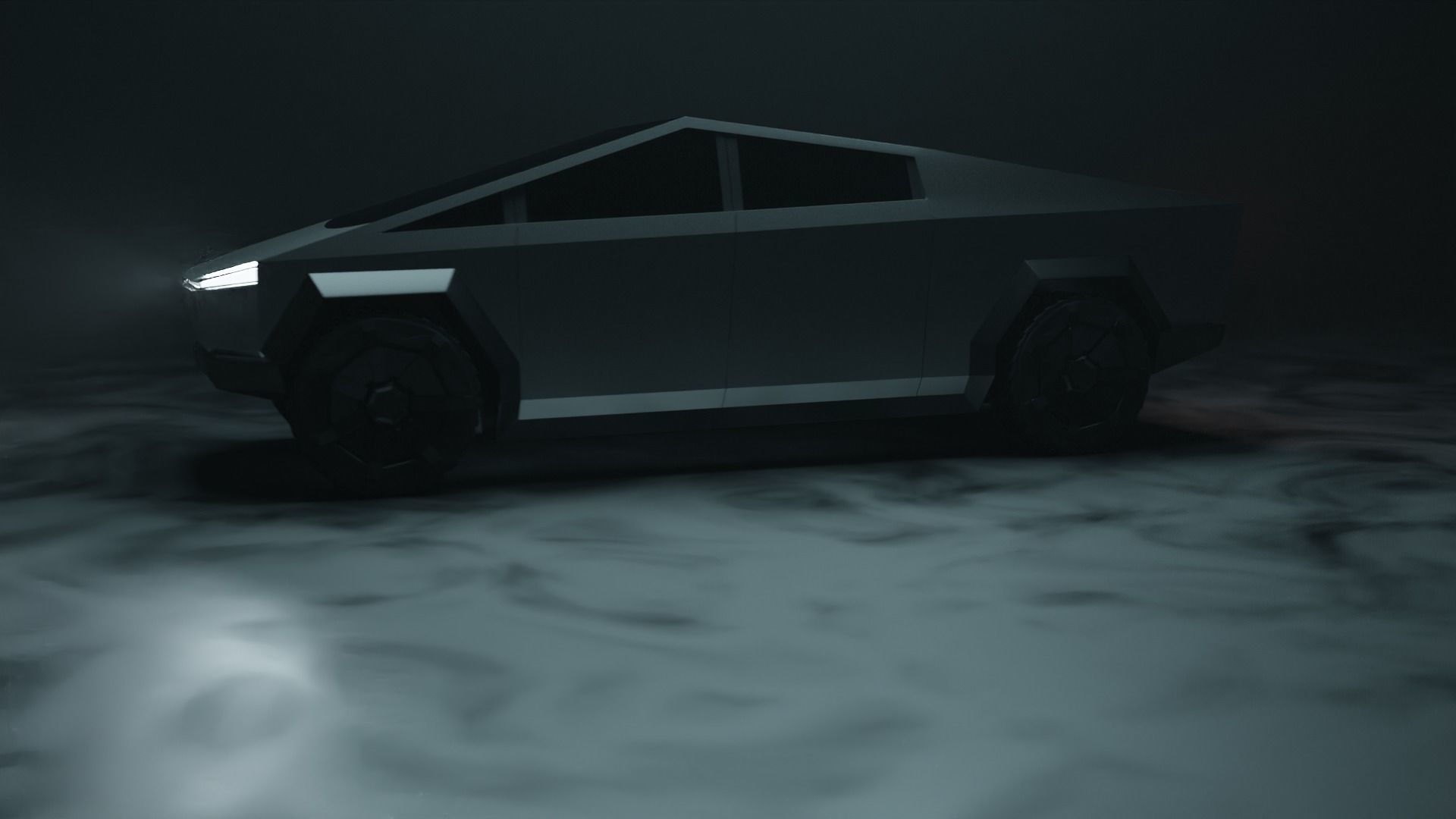 Cybertruck 3D model - unrigged 3D model | CGTrader